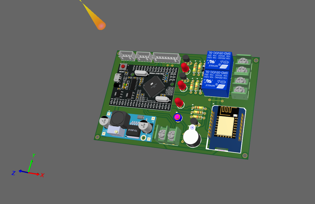 MẠCH MEGA KẾT HỢP QR CODE